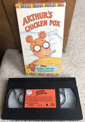 PBS KIDS ARTHUR‘S Chicken Pox VHS True Francine DW Muffy Cartoon TV ...