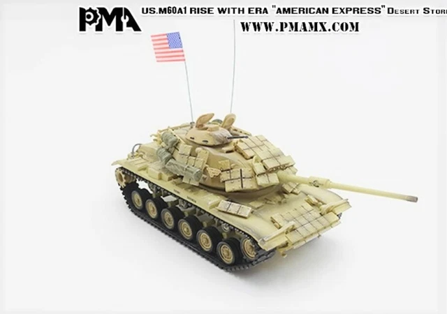 PMA P0335 PRECISION Model Art 1:72 USMC M60A1 wERA American Express ...