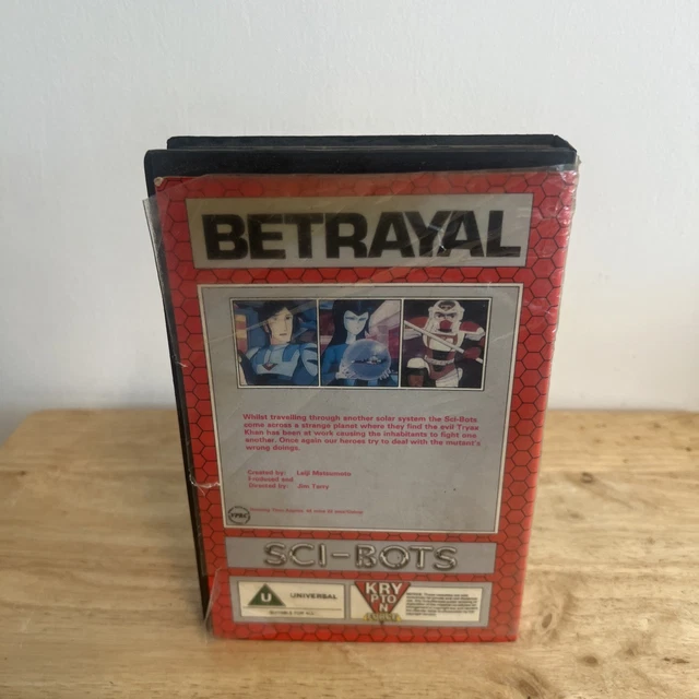 SCI-BOTS VHS KRYPTON Force | SciBots VHS Betrayal | Mutant Deceit VHS Scibots £12.99 - PicClick UK