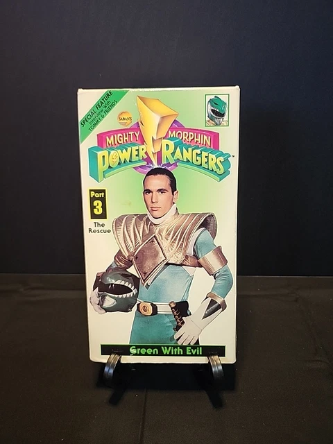 MIGHTY MORPHIN POWER Rangers: Green with Evil Part 3 - The Rescue VHS ...