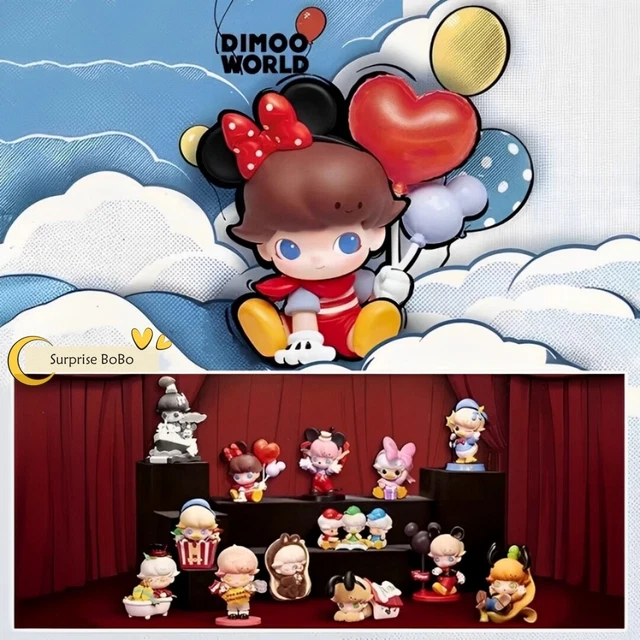 POP MART DIMOO World Disney Series Blind Box Confirmed Figure Art Toys ...