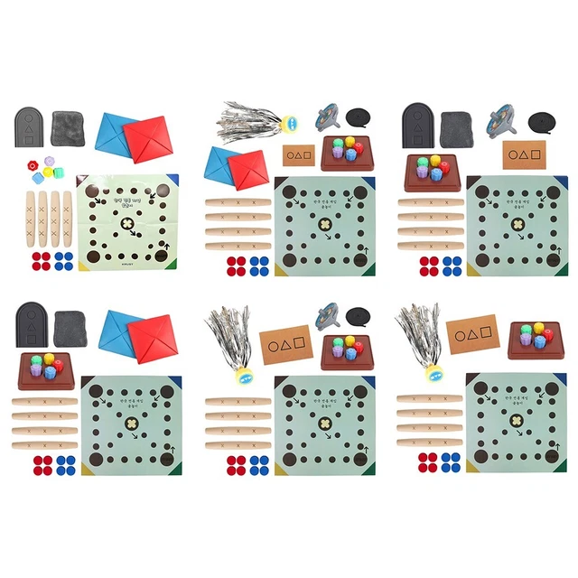 GONGGI GONG-GI TOY 공기 Squid Game Season 2 Korean Jack Stones Game NEW ...