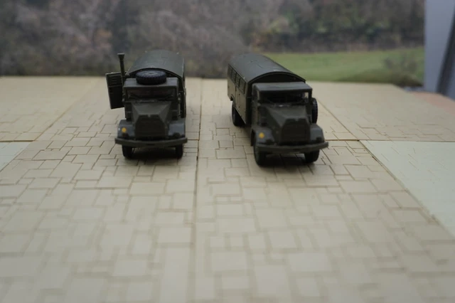 62 ROCO MINITANKS wargaming HO 1/87 tanks military vehicles 2 lorries £21.51 - PicClick UK