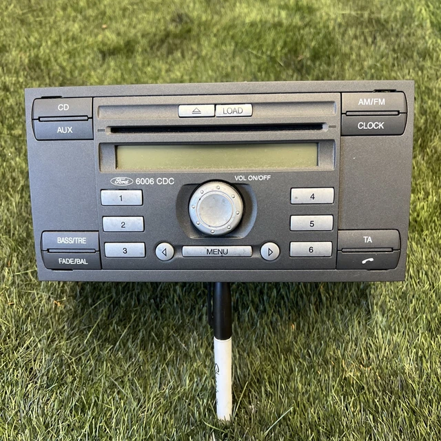 FORD TRANSIT MK7 Cdc 6 Disc Car Radio Stereo Cd Head Unit 07-13 6C1T ...
