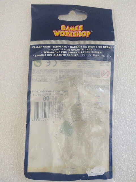 WARHAMMER - CITADEL Fallen Giant Template 65-06 GAMES WORKSHOP EUR 38 ...