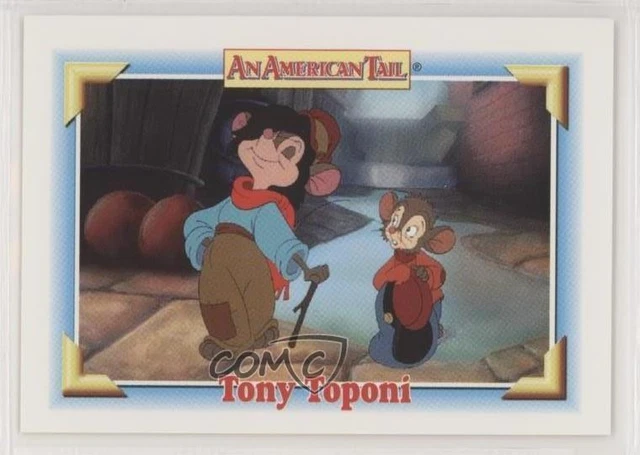 1991 IMPEL AN American Tail: Fievel Goes West Tony Toponi #117 2p4 £2. ...