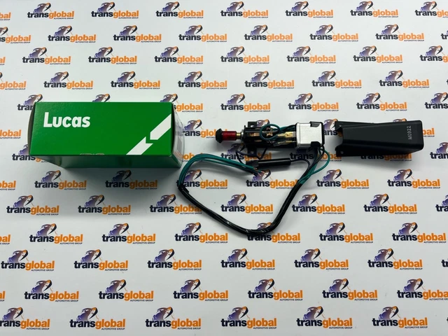 CLASSIC CAR 12V Hazard Warning Light Switch & Relay Illuminated LUCAS ...