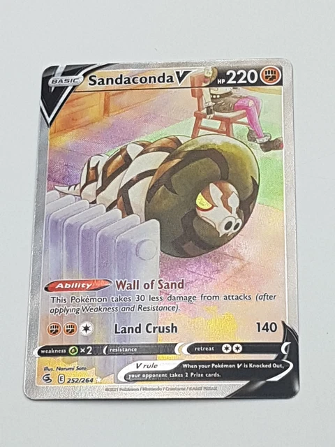 POKÉMON TCG SANDACONDA V Near Mint EUR 39,99 - PicClick DE