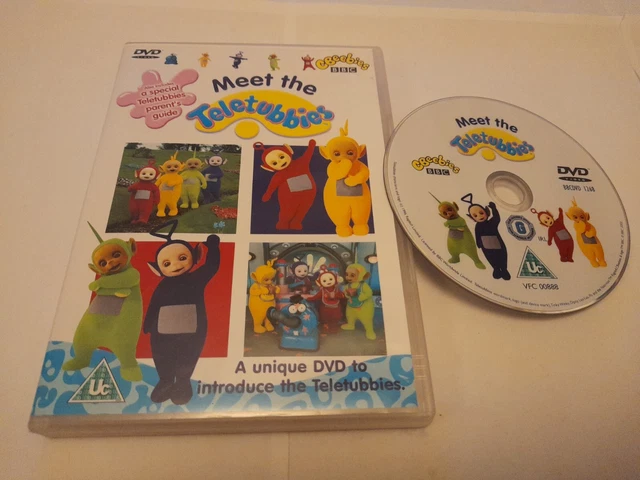 MEET THE TELETUBBIES - CBeebies BBC Rare UK R2+4 DVD + Guide For ...
