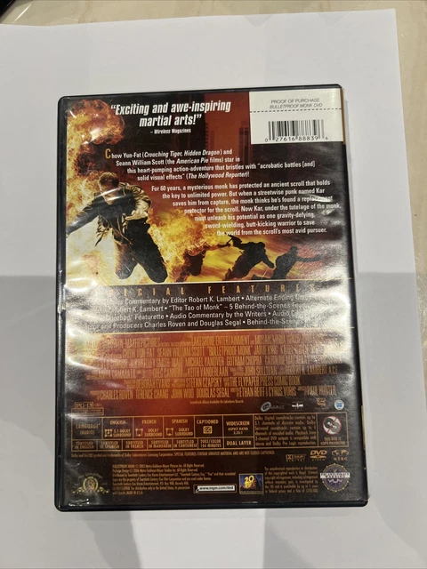 BULLETPROOF MONK (DVD, 2009, Movie Cash) $4.30 - PicClick CA