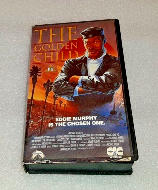 THE GOLDEN CHILD - VHS / Video Tape - Small Box - Starring Eddie Murphy ...