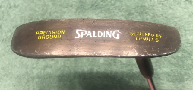 SPALDING T.P. MILLS Precision Ground TPM #1 Putter | RH | 35" | Nero ...