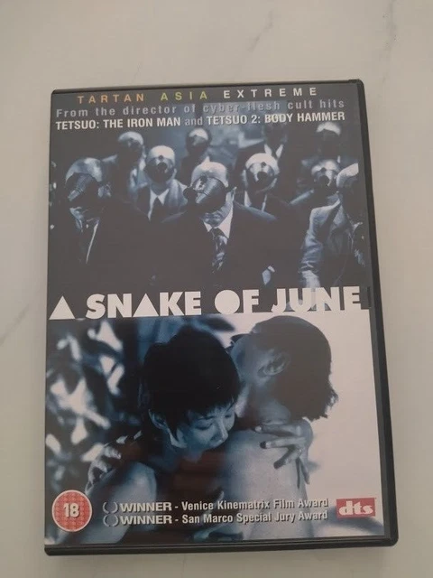 SNAKE OF JUNE - DVD - Shinya Tsukamoto - Tartan Asia Extreme EUR 12,00 ...