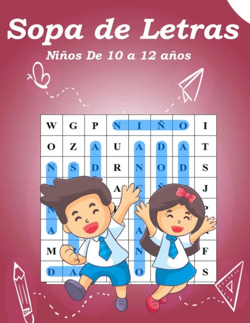 G F F Sopa de Letras Niños De 10 a 12 años (Poche) EUR 8,39 - PicClick FR