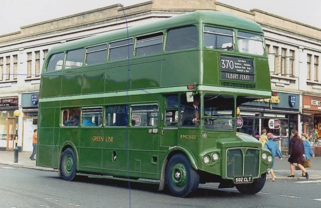 LONDON GREEN LINE Bus Photo Routemaster Photograph 502Clt On A Picture ...