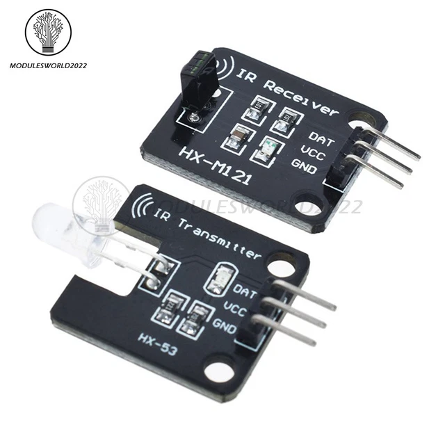 IR INFRARED TRANSMITTER Receiver Module Digital 38KHz Infrared Receiver ...