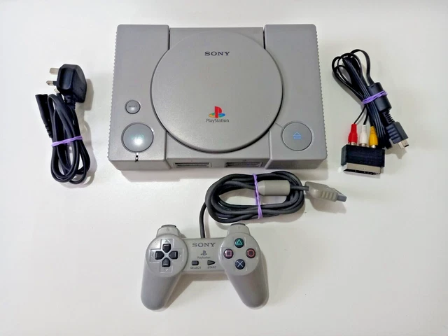 SONY PLAYSTATION PS1 Console - Full Setup - Tested Working £37.99 ...