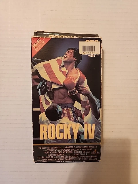 ROCKY IV 4 (VHS, 1986) CBS FOX Movie Hi-Fi Red Label £9.10 - PicClick UK