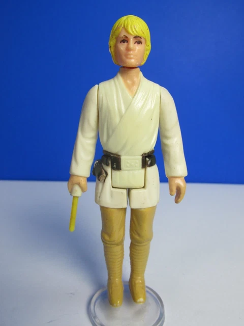 VÉRITABLE FIGURINE VINTAGE STAR WARS LUKE SKYWALKER FARMBOY connaisseur ...