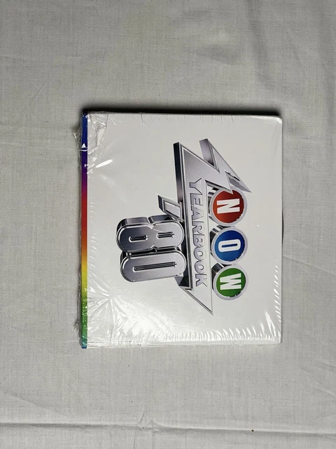 NOW YEARBOOK 80 Deluxe Hardback Book Edition 4 Disc Brand New & Sealed ...