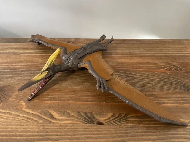 JURASSIC WORLD DINO Rivals Dual Attack Pteranodon Action Figure Mattel ...