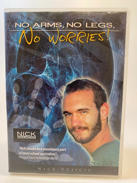 No Arms No Legs No Worries Nick Vujicic Dvd 24 50 Picclick Au