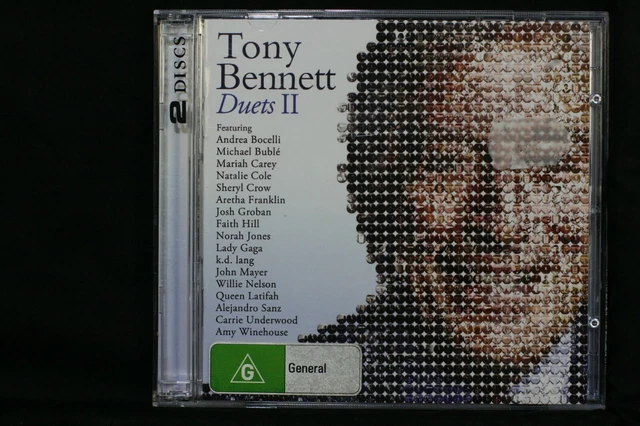TONY BENNETT DUETS II CD DVD Edition Feat Lady Gaga Michael Buble Mariah Carey & $14.99 ...
