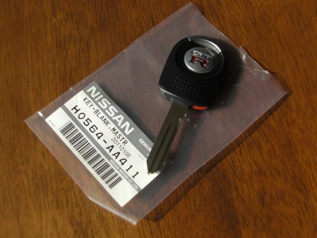 NISSAN SKYLINE R34 GT-R BNR34 SILVIA S15 200SX Blank Key ZENKI JDM OEM ...