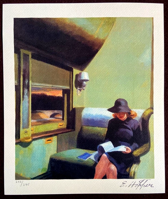 EDWARD HOPPER LITHOGRAPHIE Agréé Original 275 Ex (Georgia O'Keeffe) EUR ...