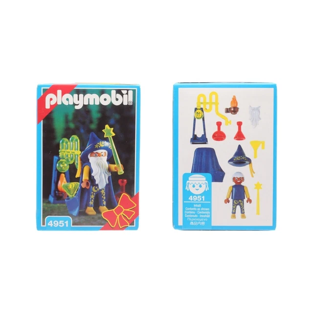 PLAYMOBIL KARSTADT LE Buffet Magicien Alchimiste Lutin 4963 1997 Neuf ...