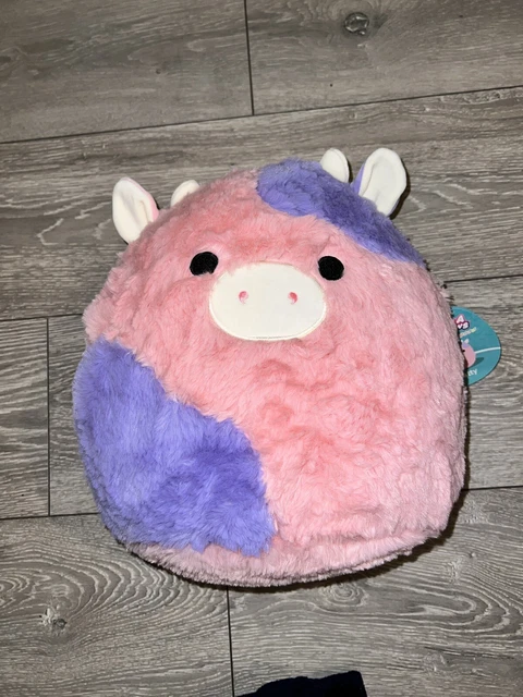 SQUISHMALLOW 30CM/12” FUZZ A Mallow Patty The Cow Kelly Toy BNWT Soft ...