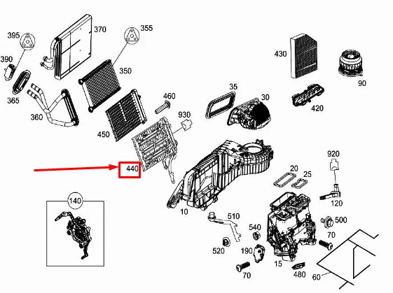 MERCEDES-BENZ C W205 Motorzusatzheizung A2058308500 NEU ORIGINAL EUR ...