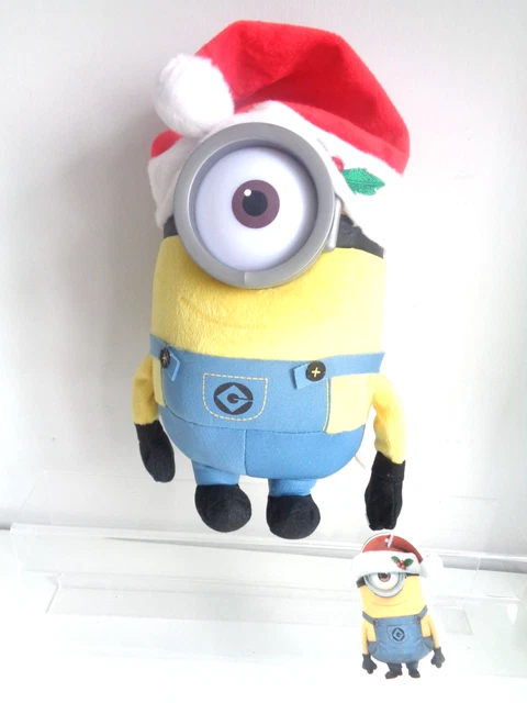 DESPICABLE ME MINION with Christmas Santa Hat 11 inch - New with Tag £ ...