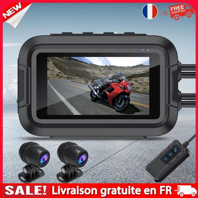 # CamÉra De Tableau De Bord à Double Objectif étanche Hd 1080p 