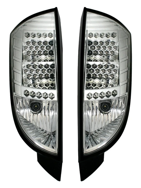 BAKLYKTER FÜR FORD FOCUS MK1 I 1 C170 98-04 Krom LED DE LDFO03EM XINO ...