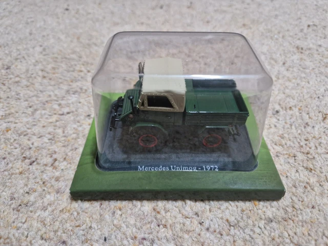 HACHETTE UNIVERSAL HOBBIES 1/43 Classic 1972 Mercedes Unimog Diecast ...