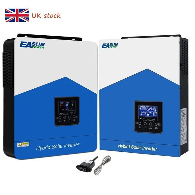EASUN SOLAR INVERTER Off Grid 24V 48V 2KW 3.2KW 4.2KW 6.2KW MPPT Charge WIFI £211.19 - PicClick UK