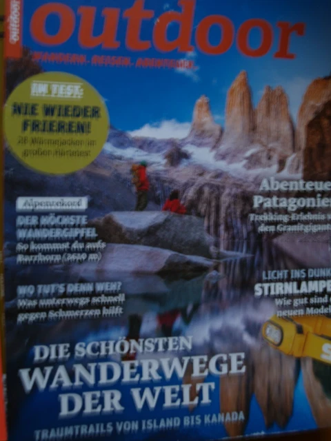 OUTDOOR-MAGAZIN NR. 12/2024 - Die schönsten Wanderwege der Welt EUR 1 ...
