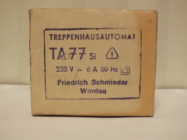 DDR-TREPPENLICHTAUTOMAT TA77 SI EUR 24,50 - PicClick DE