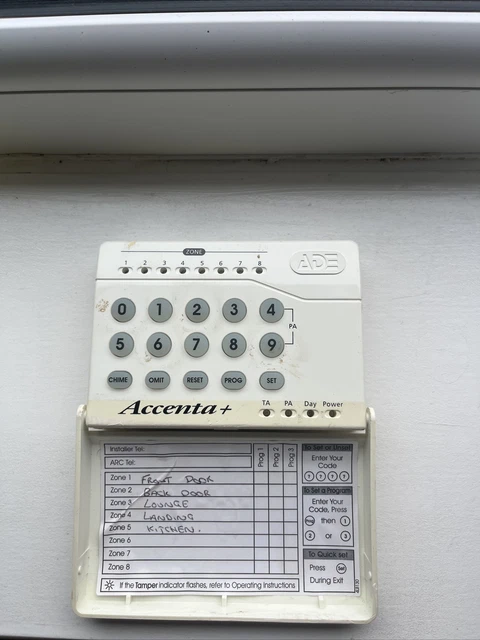 ACCENTA G4 LED Keypad, Accenta Alarm Keypad £65.00 - PicClick UK