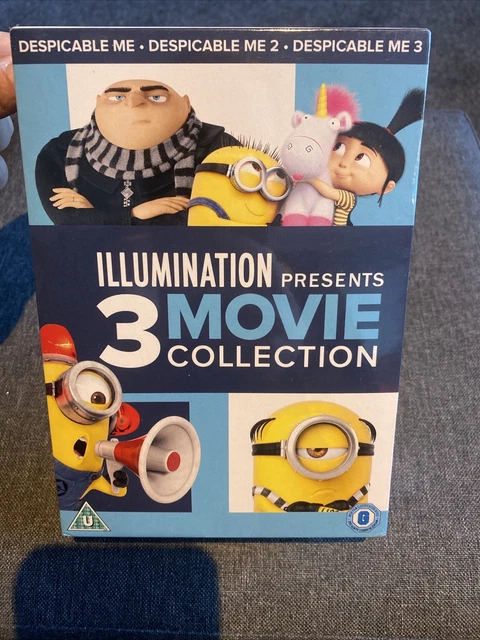 DESPICABLE ME 1,2,3 (Illumination Presents) 3 Movie NEW SEALED DVD BOX ...