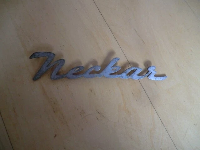 FIAT NECKAR EMBLEM Schriftzug Badge Oldtimer Vintage Logo EUR 20,00 ...