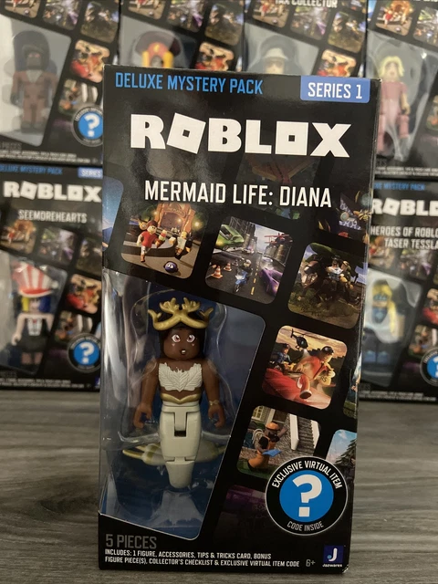 ROBLOX DELUXE MYSTERY Pack Mermaid Life Diana With Item Code $17.05 ...