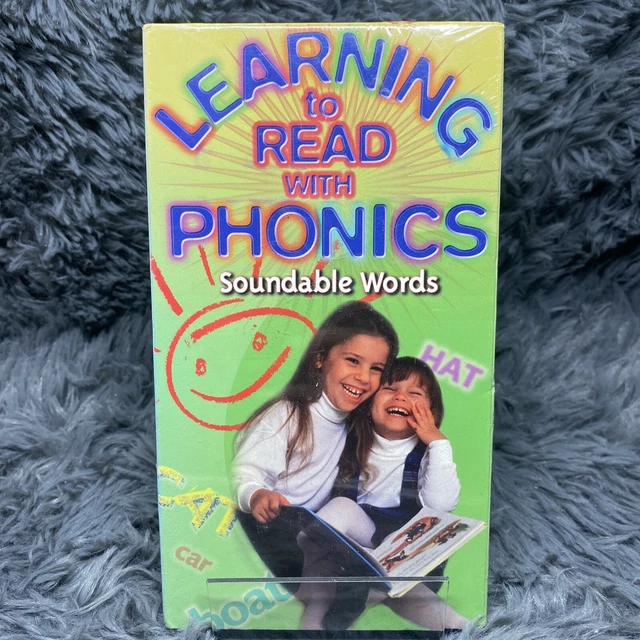 LEARNING TO READ With Phonics Soundable Words VHS Tape 2002 Educational ...