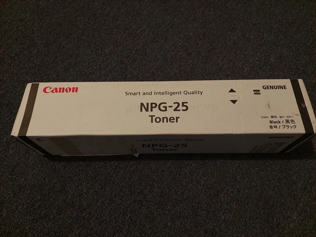 CANON GENUINE NPG-25 Black Toner Cartridge (21K pages) iR 501K/728K ...