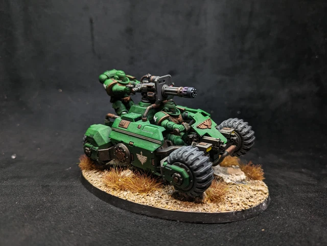 061 INVADER ATV Primaris Space Marines Dark Angels 40k bien peint EUR ...