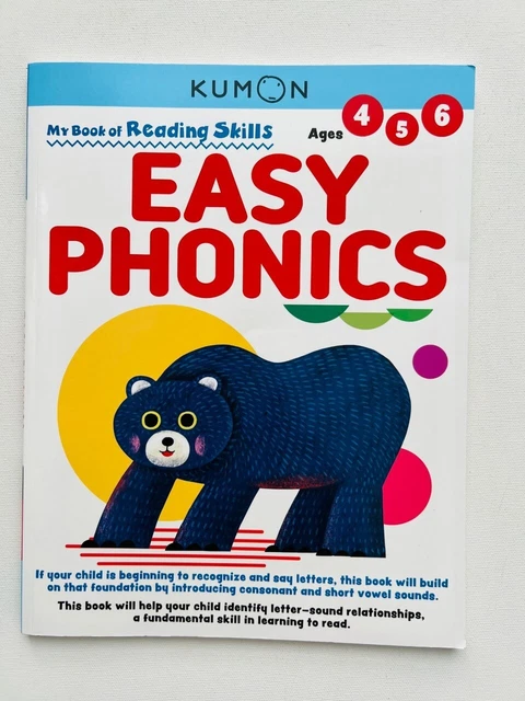 MY BOOK OF Reading Skills: Easy Phonics by Kumon (English) Paperback ...