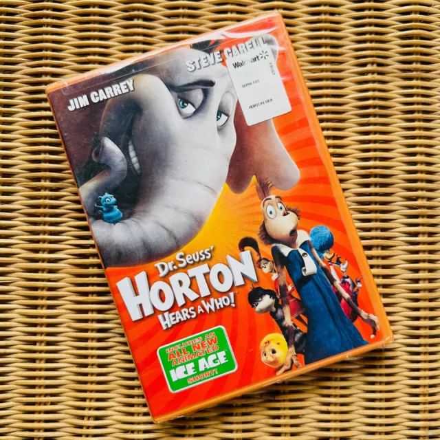 DR. SEUSS' HORTON Hears a Who! Kids DVD Includes Ice Age Short Jim ...