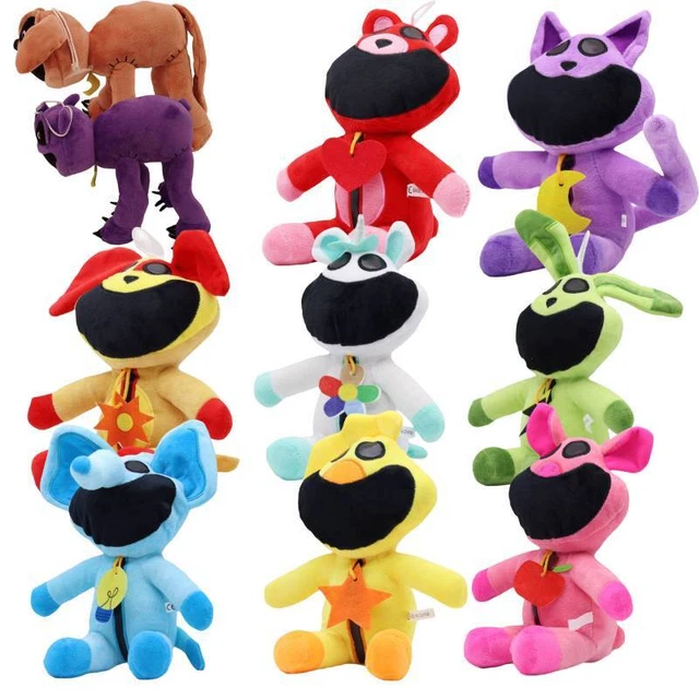 POPPY PLAYTIME SMILING Critters Blue Elephant Plush 30cm Stuffed Animal ...
