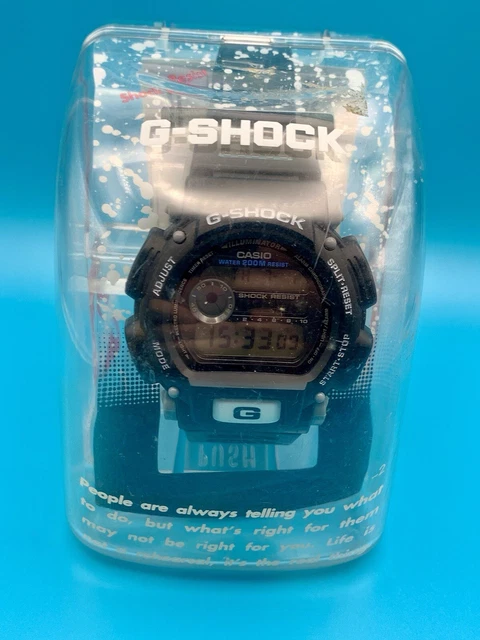 CASIO VINTAGE G-SHOCK DW-9000-1BVT Boxed Japan Y 1997 £100.00 - PicClick UK